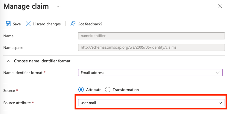 Azure AD SAML2 SSO Integration